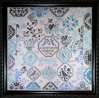 N e e d l e p r i n t: A Regal Mary from the Queen City Sampler Guild